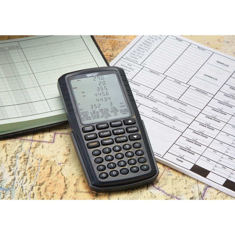 Sportys E6-B Electronic Flight Computer
