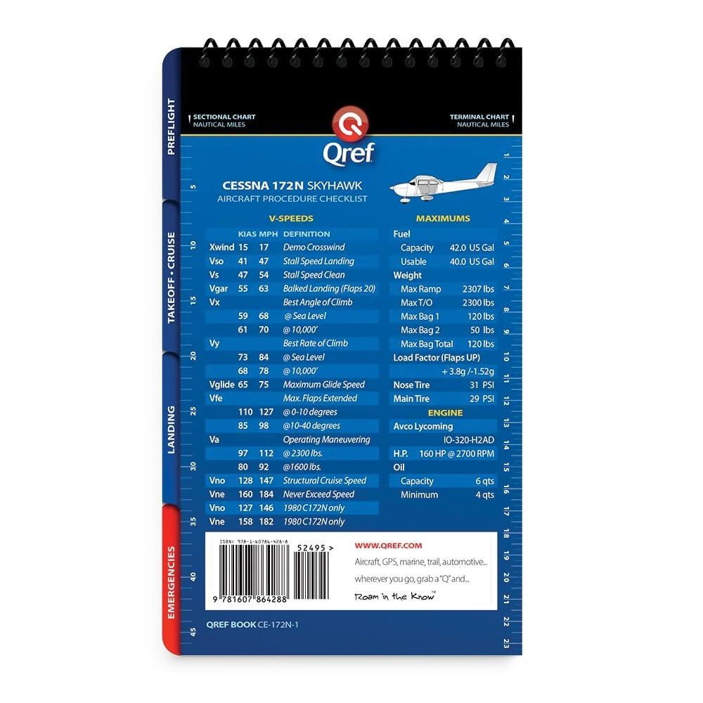 Qref Cessna 172N Skyhawk 1977-80 Aircraft Checklist