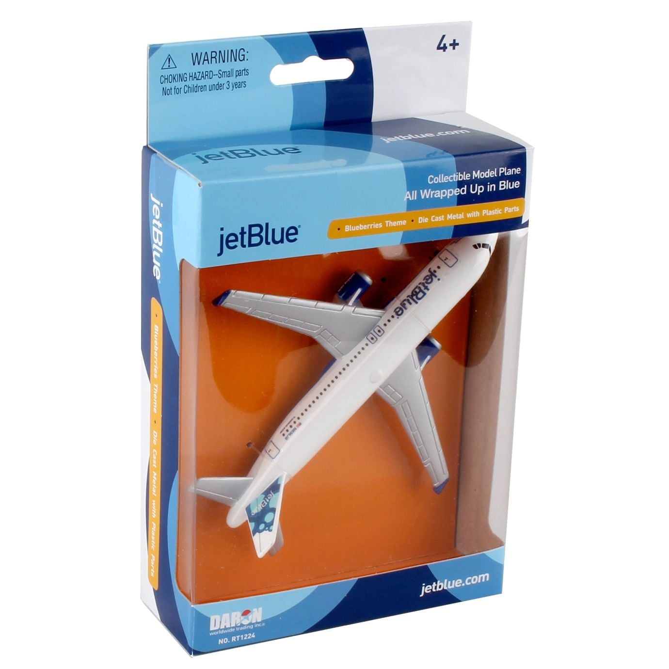 Jet Blue Diecast Toy