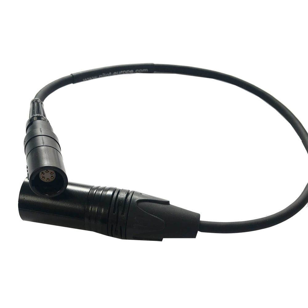 Panel Powered Headset (Lemo/BOSE) to Airbus XLR5 Adapter