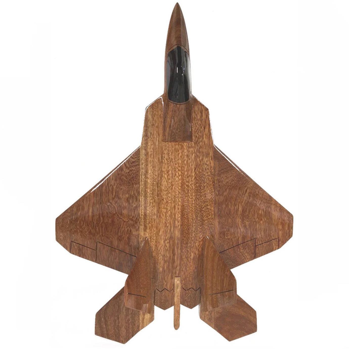 F-22 Raptor Wooden Model