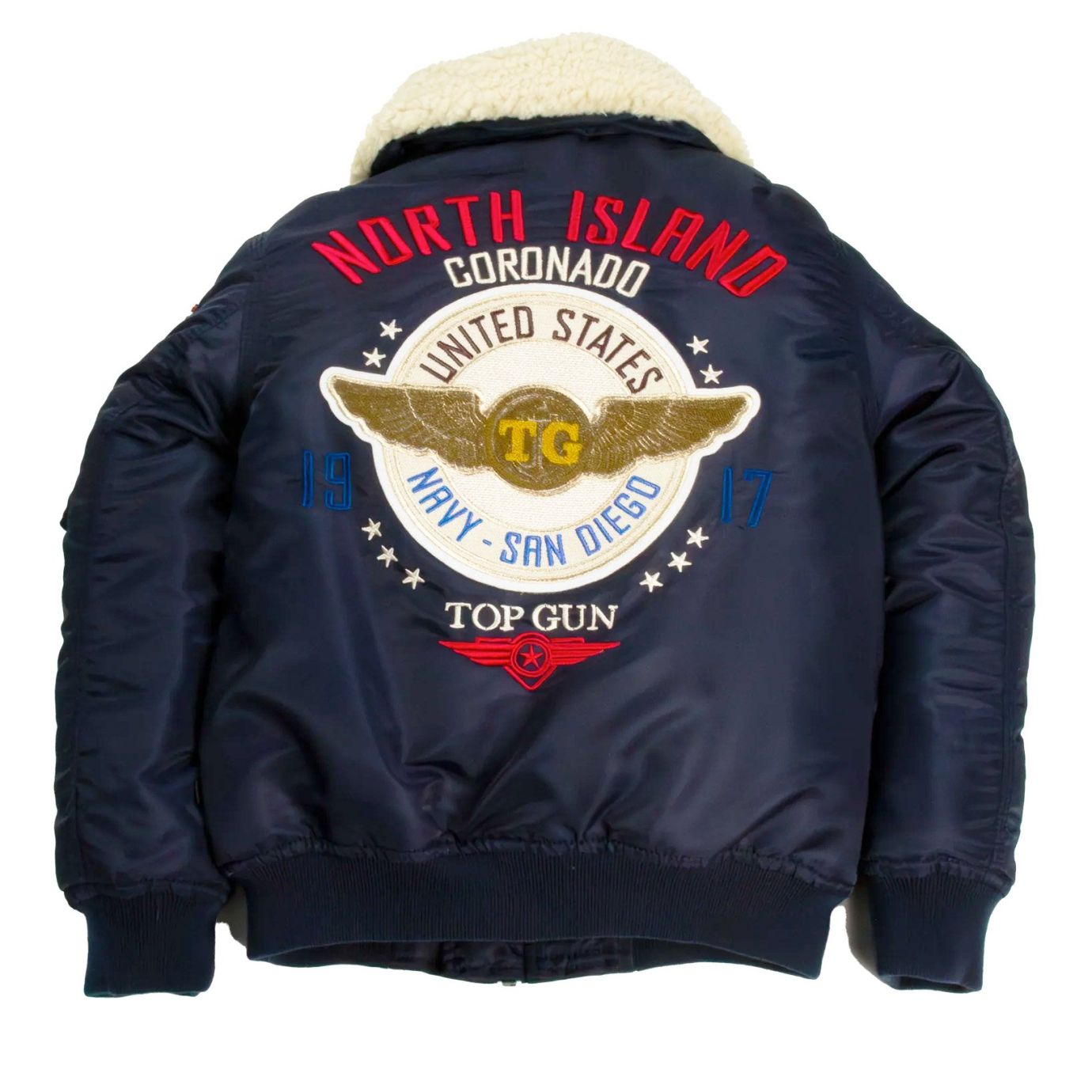 Top Gun Coronado Kids Jacket with Patches