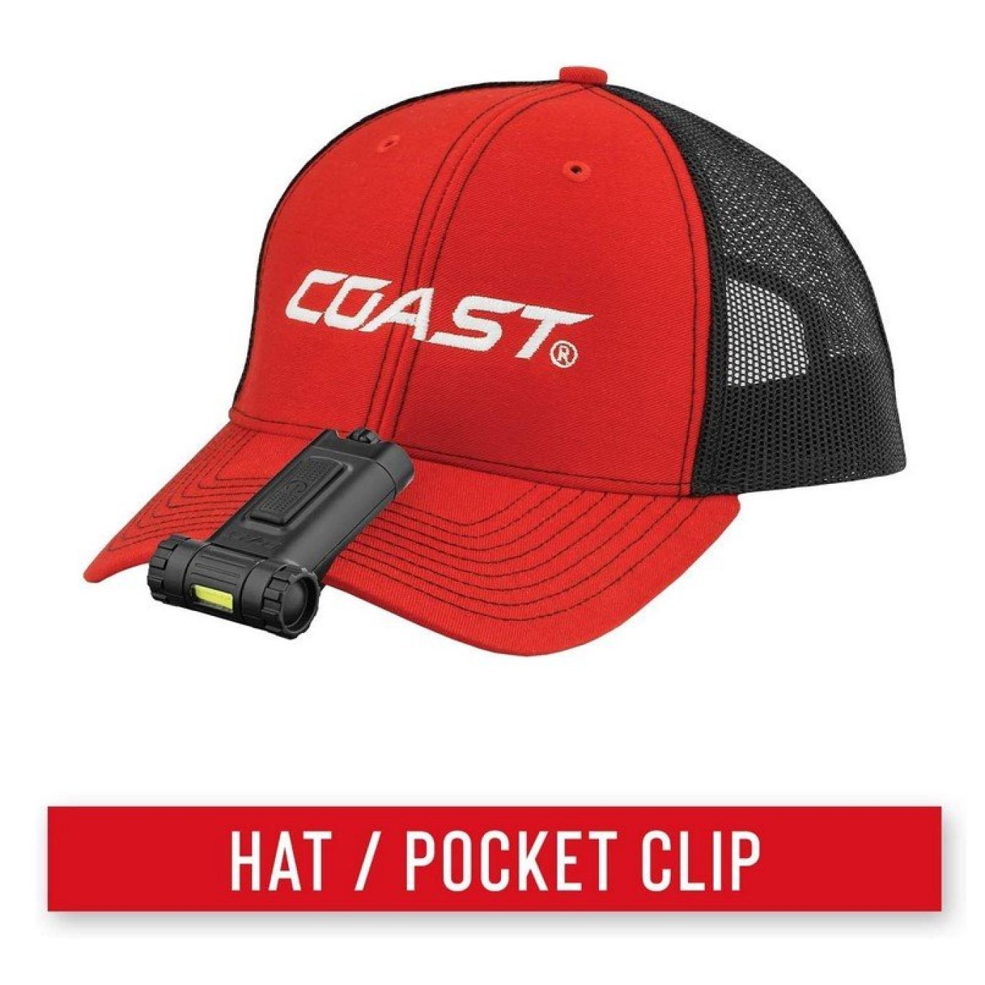 Coast HX4 Dual Colour Clip On Inspection Light