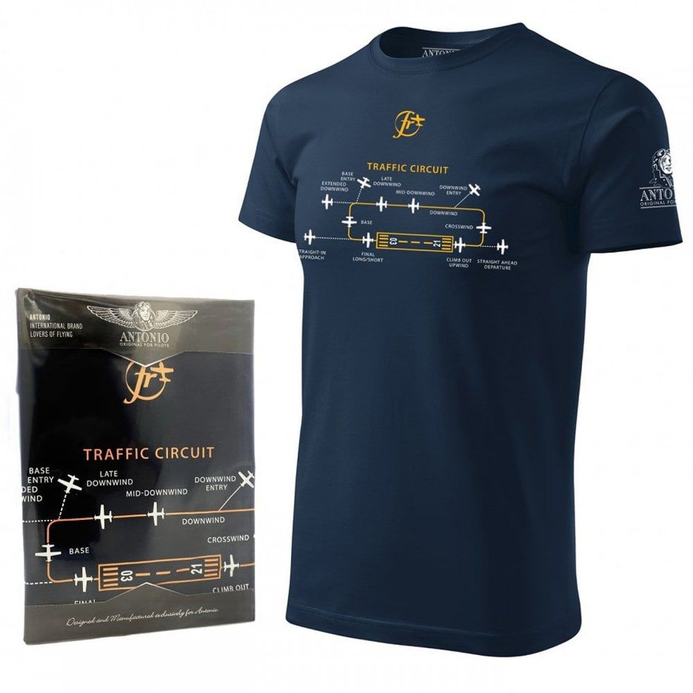 Antonio Airfield Traffic Pattern Circuit T-Shirt