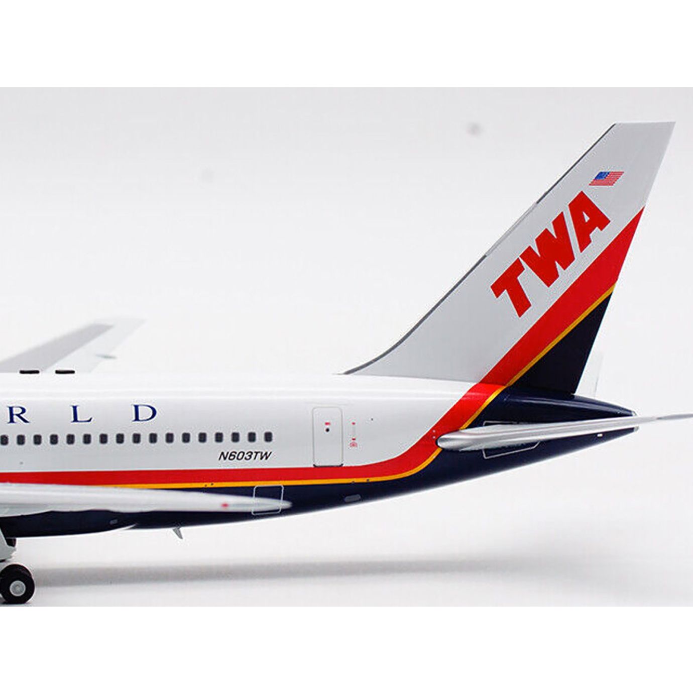 Inflight 200 TWA Boeing 767-200 Diecast - N603TW - 1/200