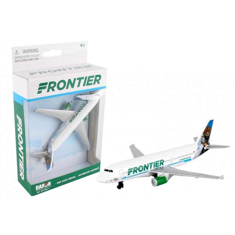 Daron Frontier Airlines Airbus A319 Diecast Toy