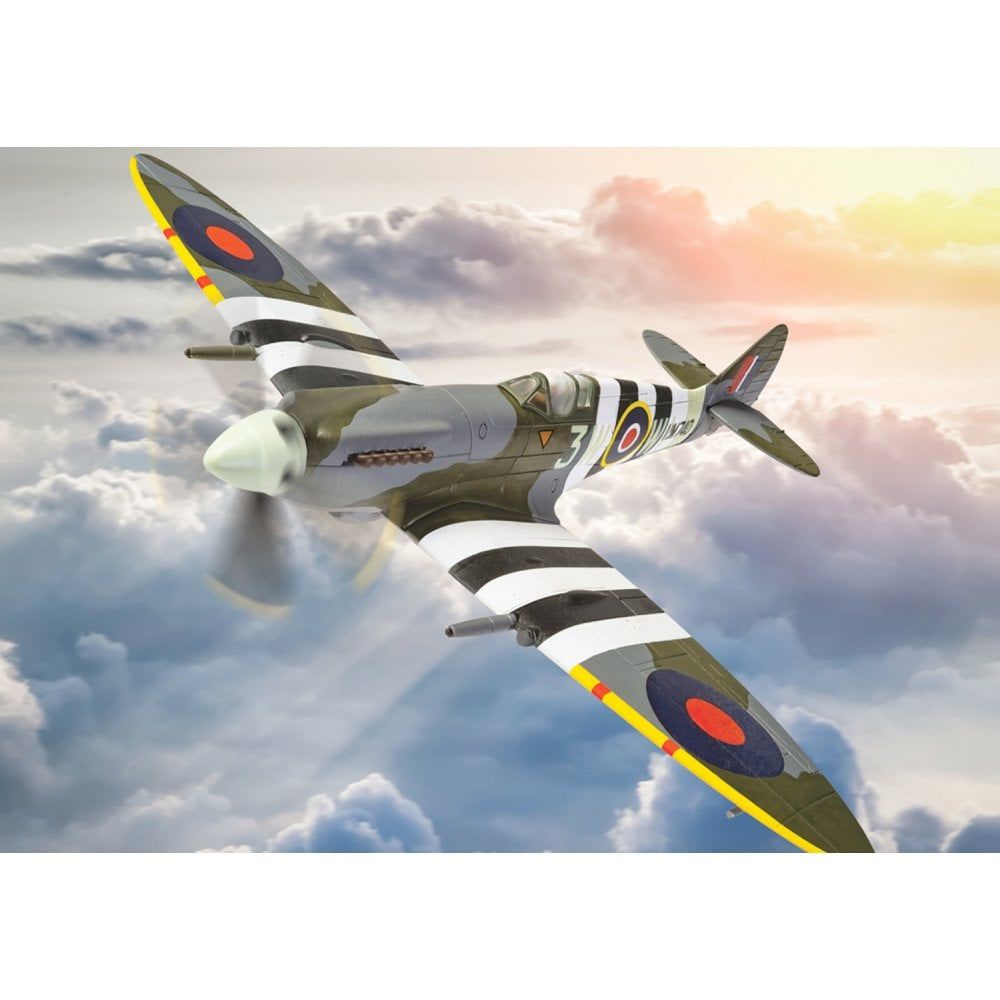 D-Day Spitfire Mk. XIVc Corgi Artwork Jigsaw Puzzle (1000 pieces)