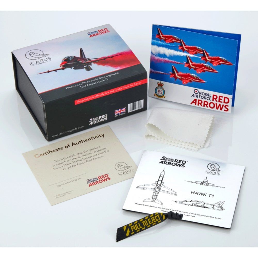 Icarus Red Arrows Cufflinks Gift Set