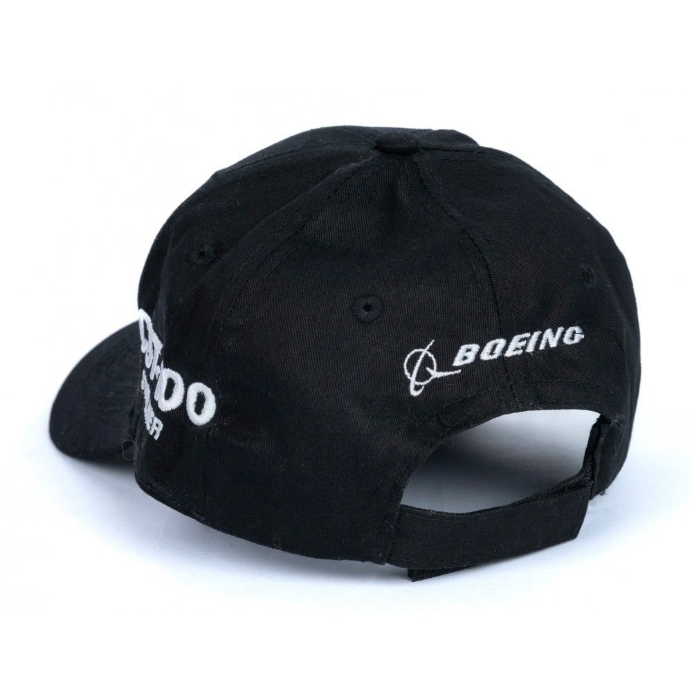 Boeing CH-47 Chinook Air Brush Baseball Cap in Black