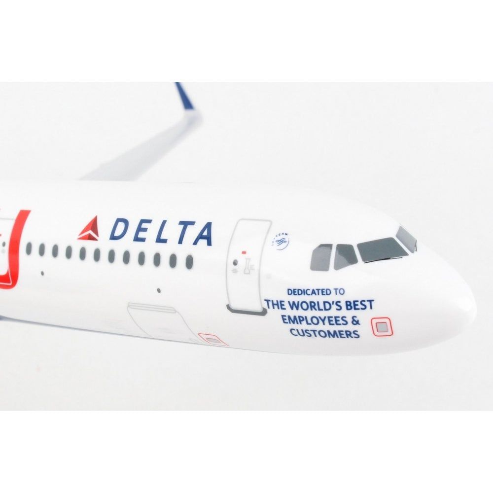 Skymarks Delta A321 Thank You Livery Plastic Model - Scale 1:150