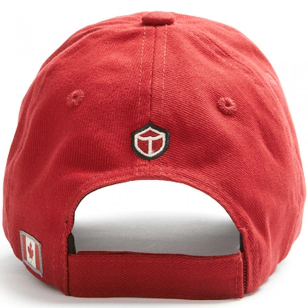 Red Canoe Canadian Pacific Beaver Baseball Cap - Red