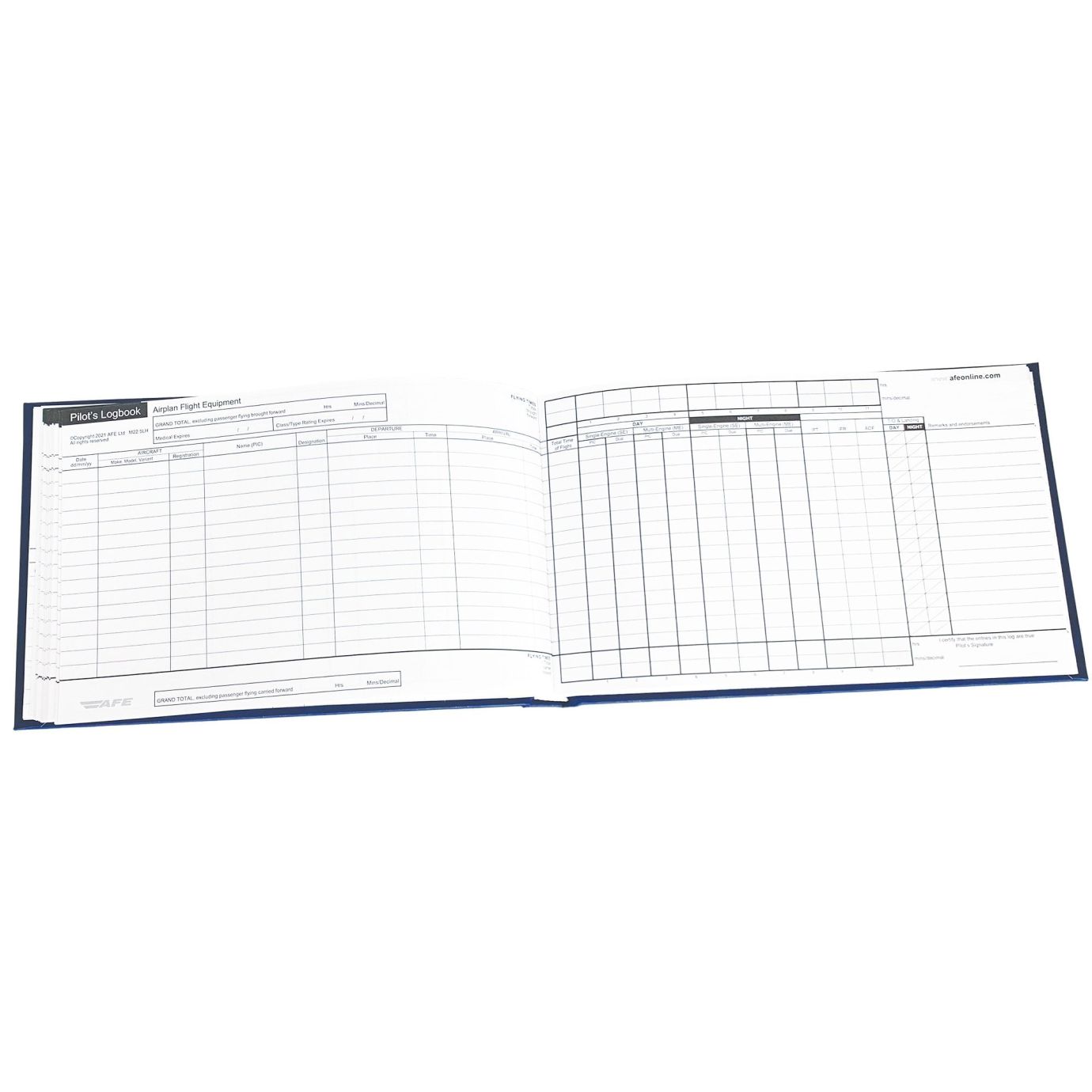 AFE Private Pilot Flying Log Book