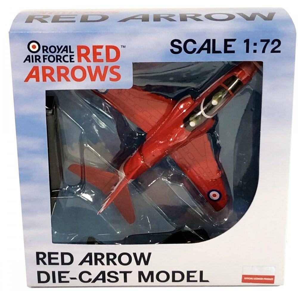 Red Arrows BAE Hawk 1984 Diecast Plane Diecast Model - Scale 1:72