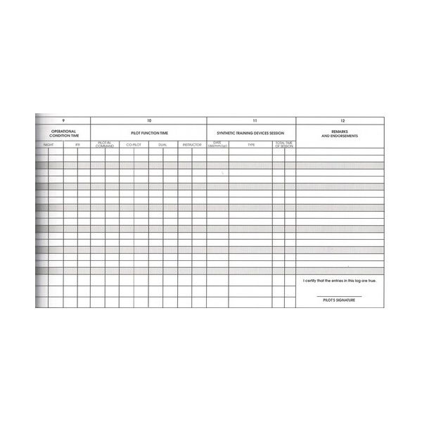 Jeppesen European Professional Pilot Logbook