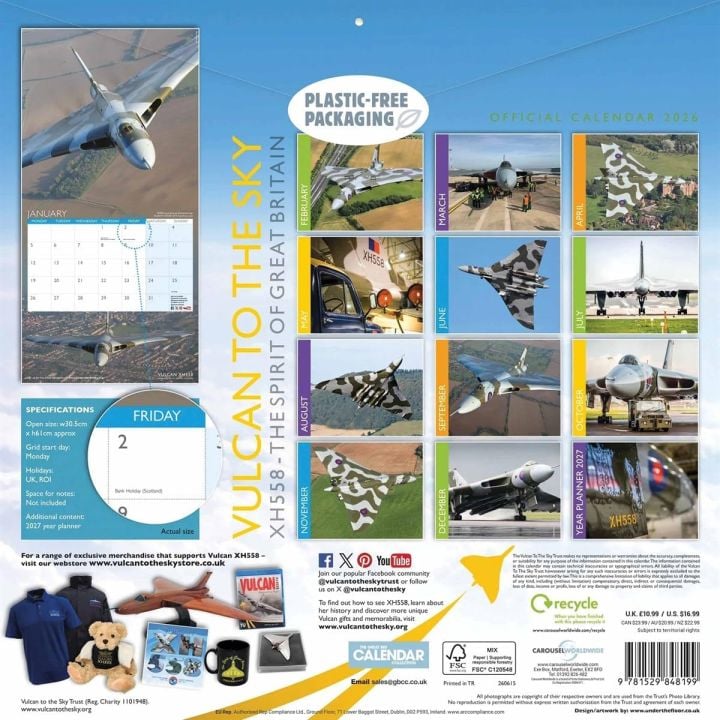 Aviation & Aircraft Calendars | Plane Calendars | Flightstore