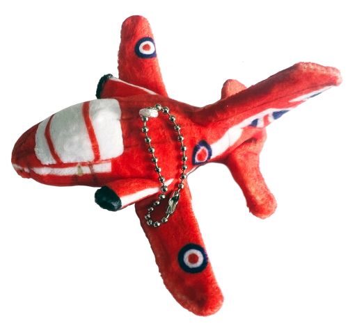 London Toy Company Red Arrows Plush Keyring