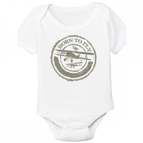 Born To Fly Baby Onesie