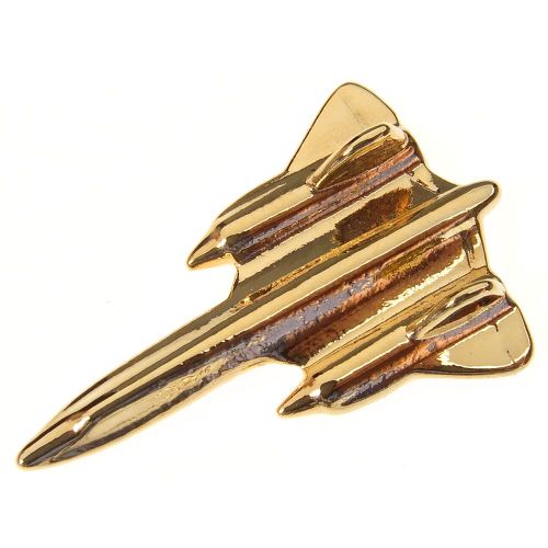 Clivedon Blackbird SR-71 Boxed Pin - Gold