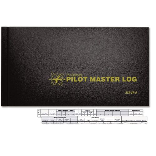 ASA Pilot Master Professional Pilot Log Book