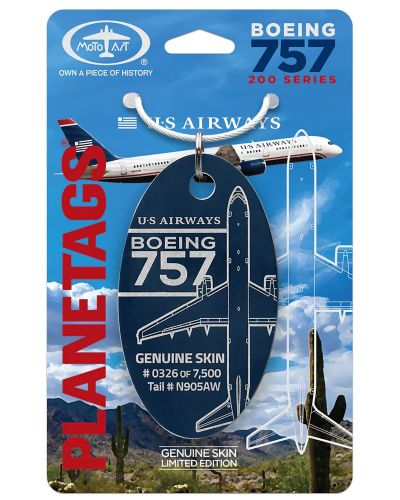 U.S. Airways Boeing 757 - Tail #N905AW - Blue