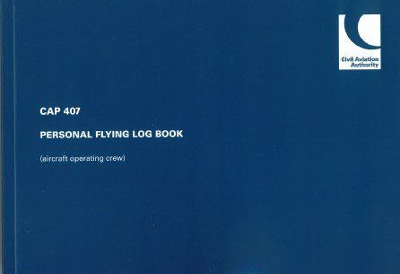 CAA CAP 407 Private Pilot Flying Logbook