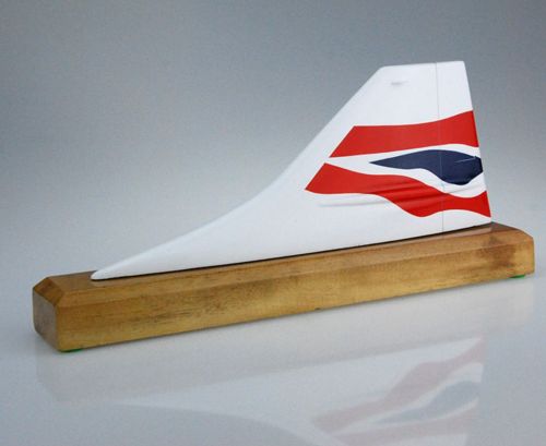 Bravo Delta Models Concorde Chatham Livery Tail Fin Model