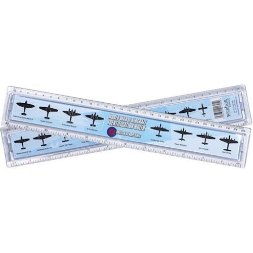 World War 2 Aircraft Identification Ruler - 30cm