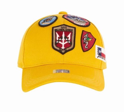 Top Gun Patch Baseball Cap in Yellow