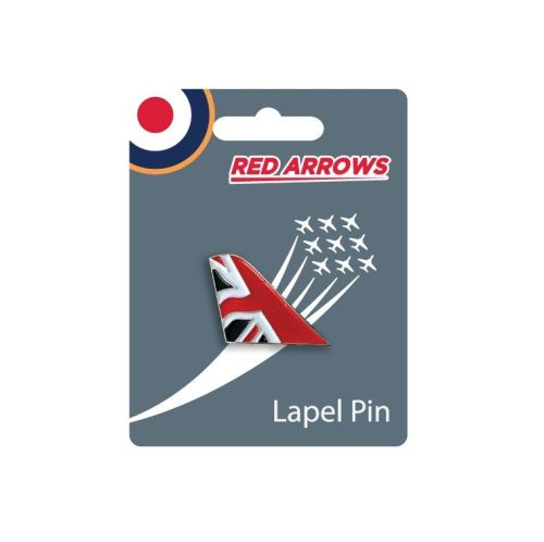 Red Arrows Metal Enamel Lapel Pin Tail Fin