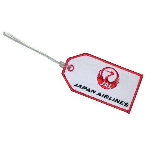 Japan Airlines Embroidered Baggage Tag