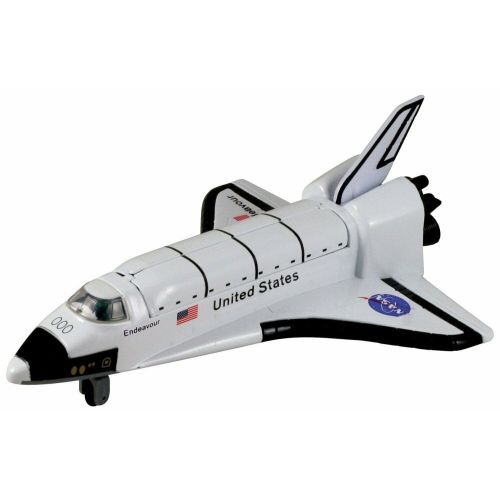 Die Cast Large Pull Back Space Shuttle