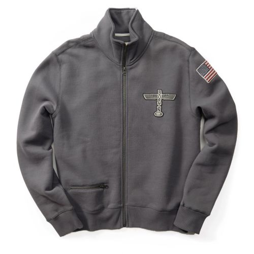 Red Canoe Boeing Vintage Logo Full Zip