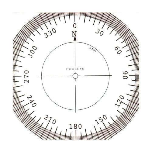 Compass Rose Pack of 10 by 'Pooleys' from Flightstore.co.uk