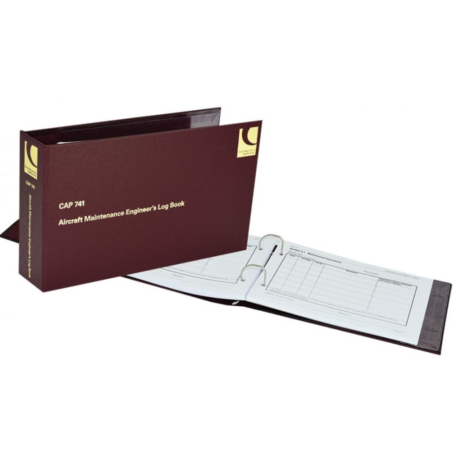 CAP 741 Logbook | Aircraft Maintenance Engineers Log Book And Binder