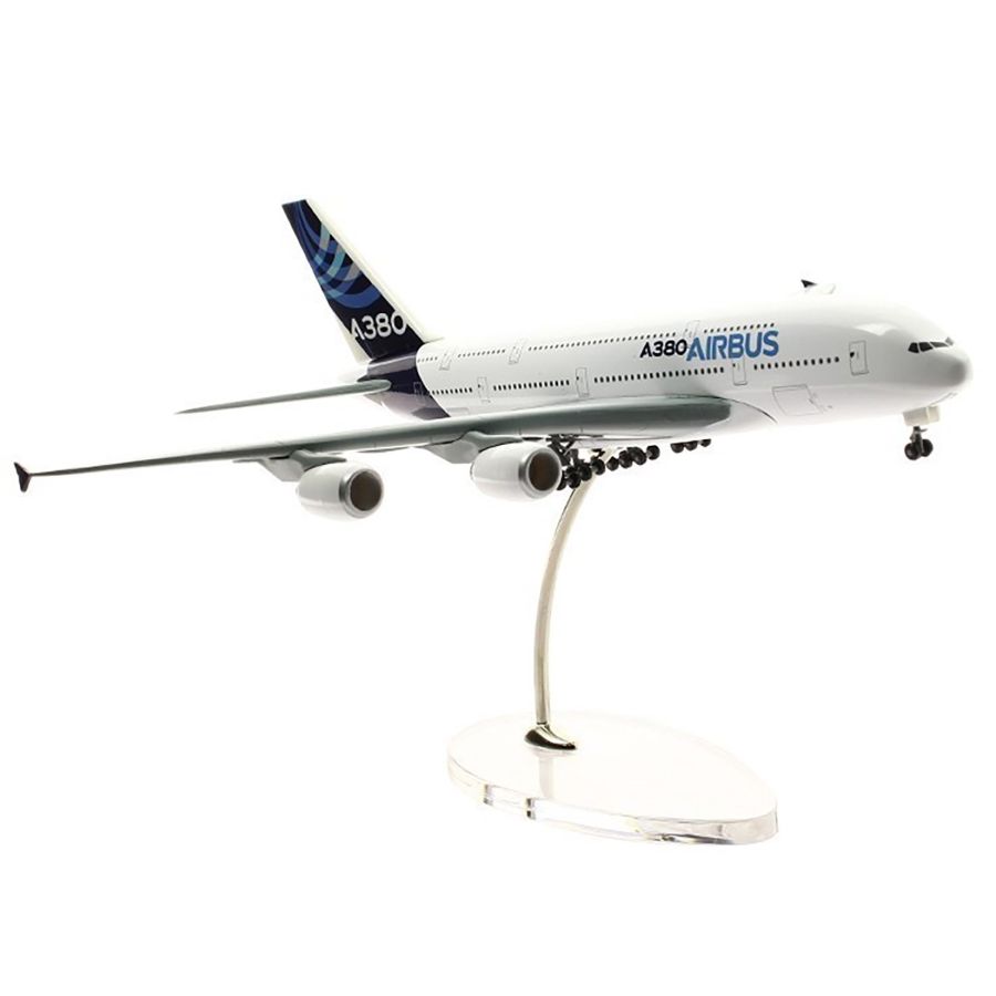 Airbus A380 Diecast Model in house colours - Scale 1:400