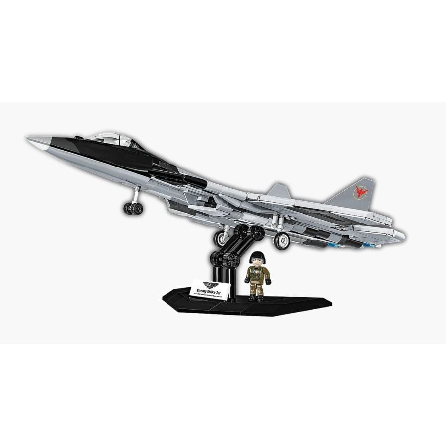Cobi Top Gun Enemy Strike Jet Brick Model Kit