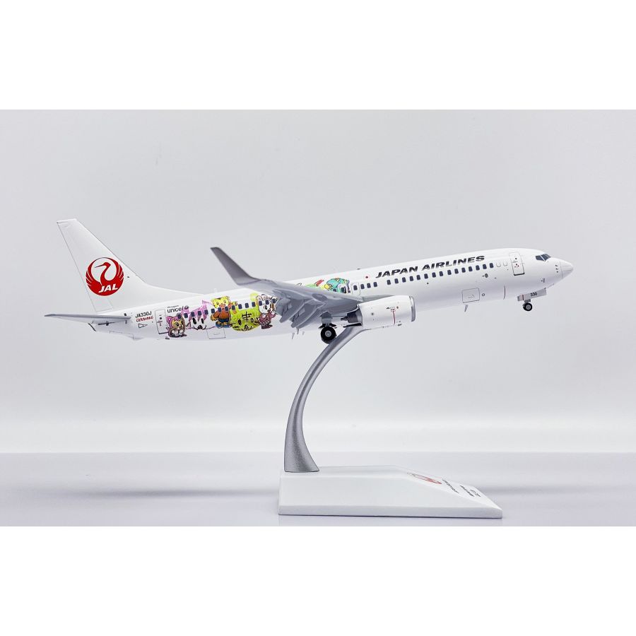 JC Wings Japan Airlines B737-800 Flaps Down Diecast "Shimajiro Jet ...