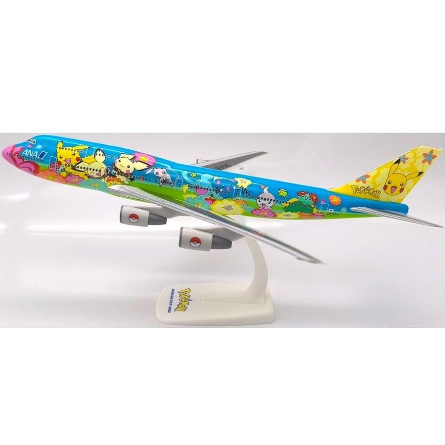 PPC Holland ANA B747-4 Pokemon Plastic Model - JA8956 - Scale 1/250