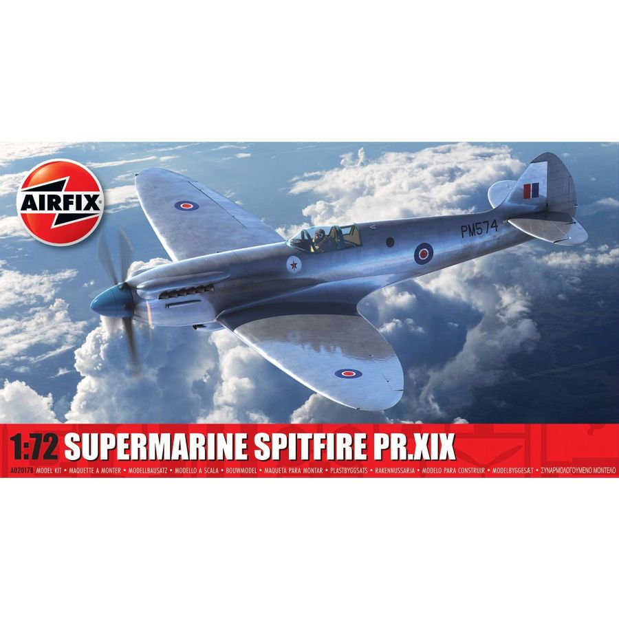 Airfix Supermarine Spitfire PR.XIX 1:72 Plastic Kit