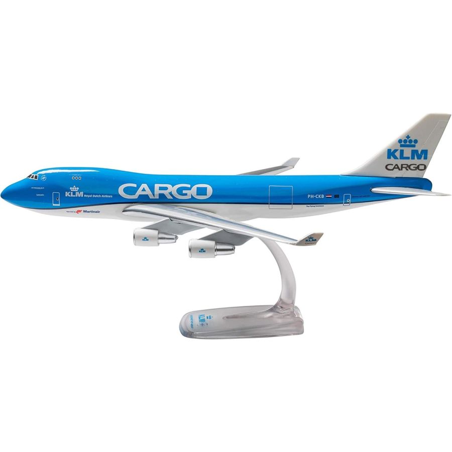 PPC KLM Boeing 747-400F Cargo Plastic Model - Scale 1:250