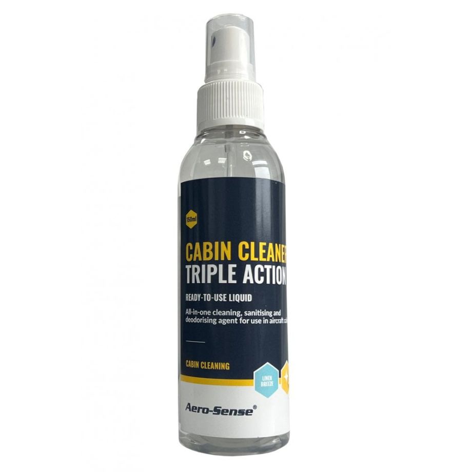 Aero-Sense Cabin Cleaner Triple Action - Linen Breeze - 150ml