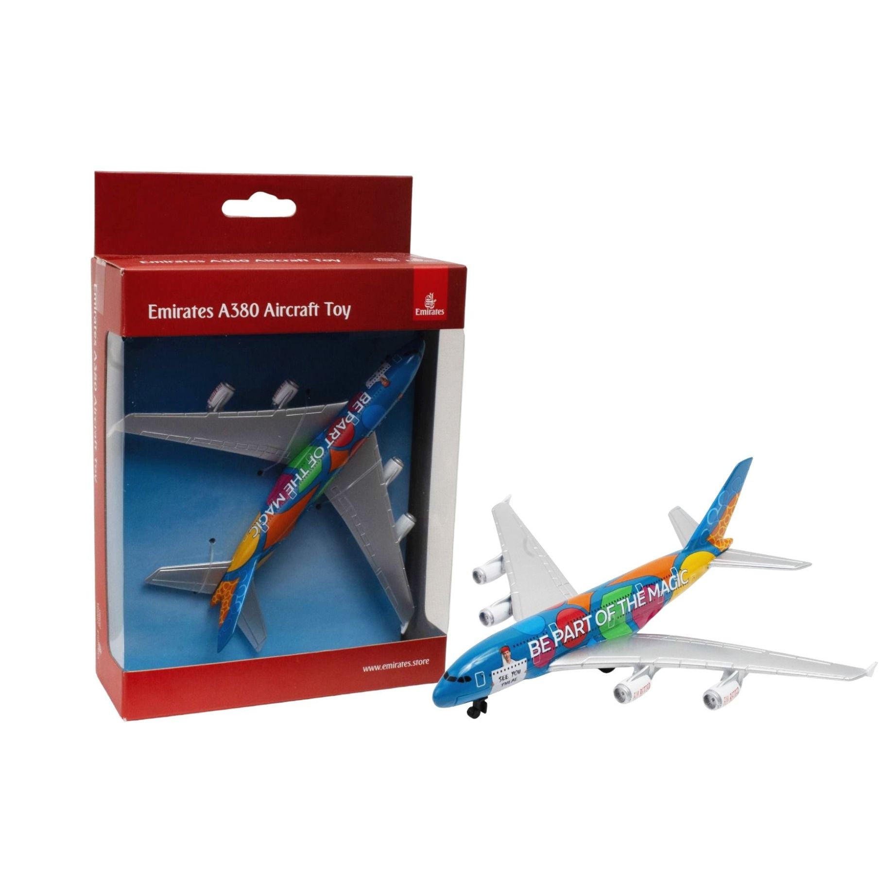 Emirates A380 Magic Of Dubai Diecast Toy