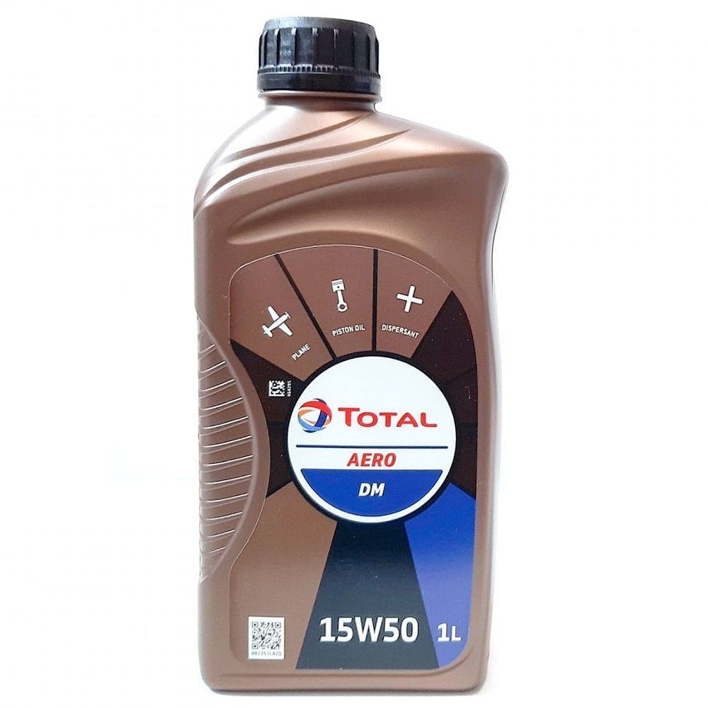 Total Aero DM 15W50 Piston Oil | FlightStore