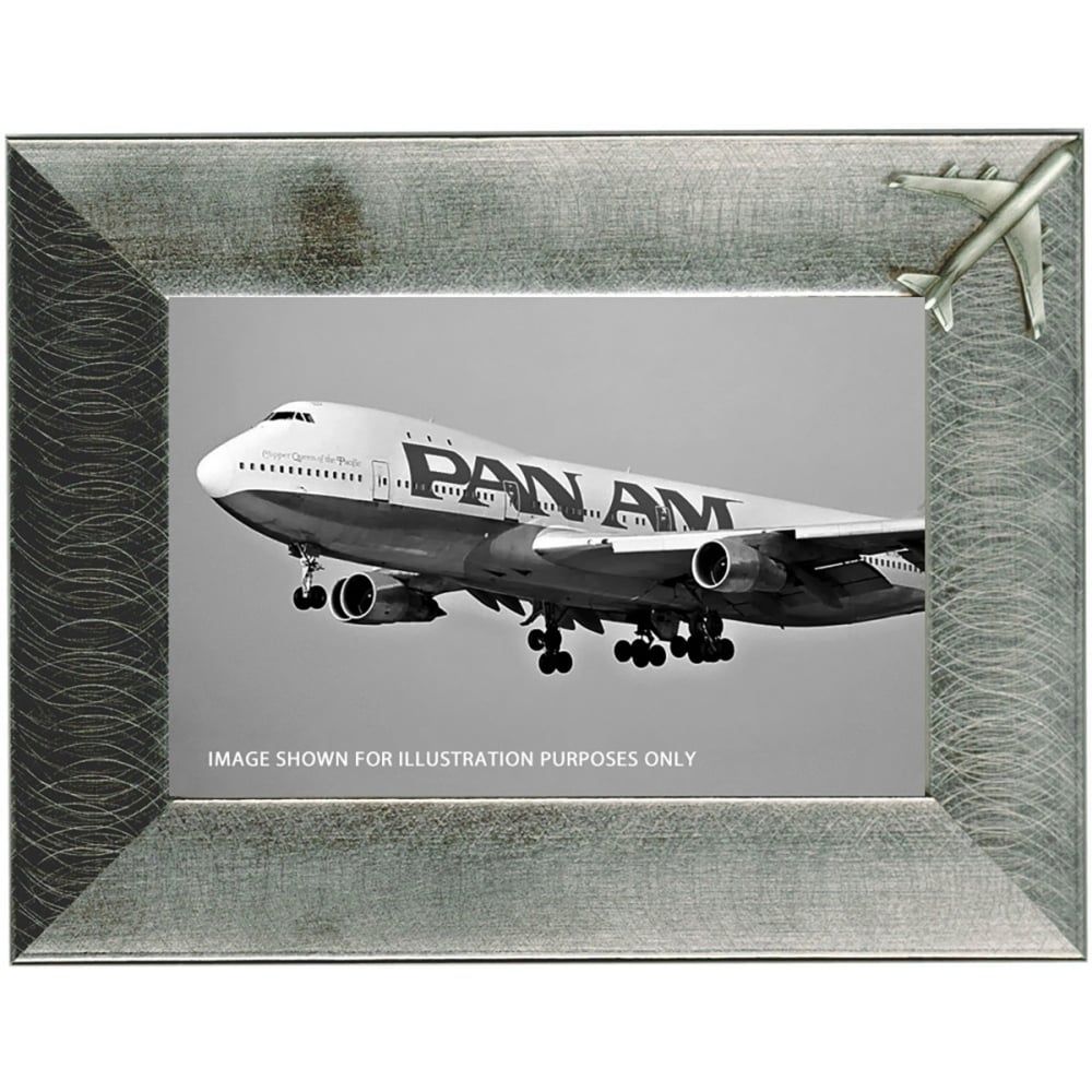 Clivedon Pewter Photo Frame - Boeing 747-400