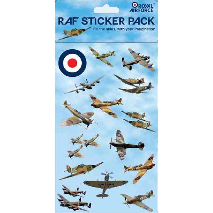RAF WW2 Aircraft Sticker Pack