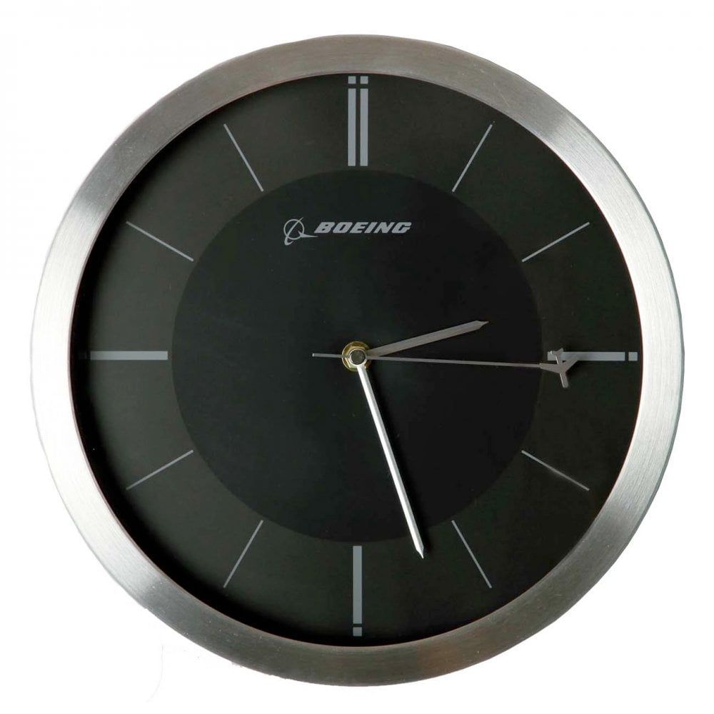 Boeing Rotating Plane Clock