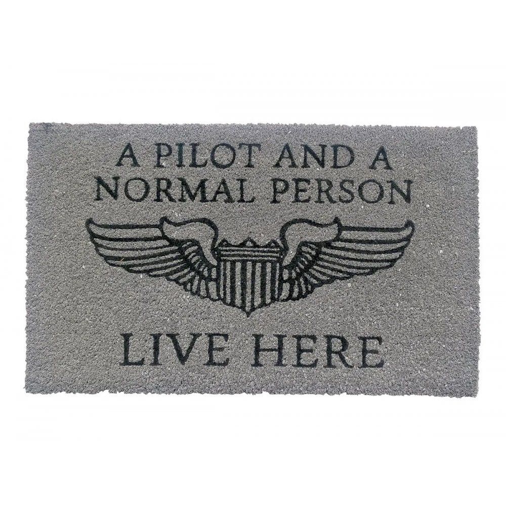 Doormat - A Pilot and a Normal Person Live Here | Flightstore