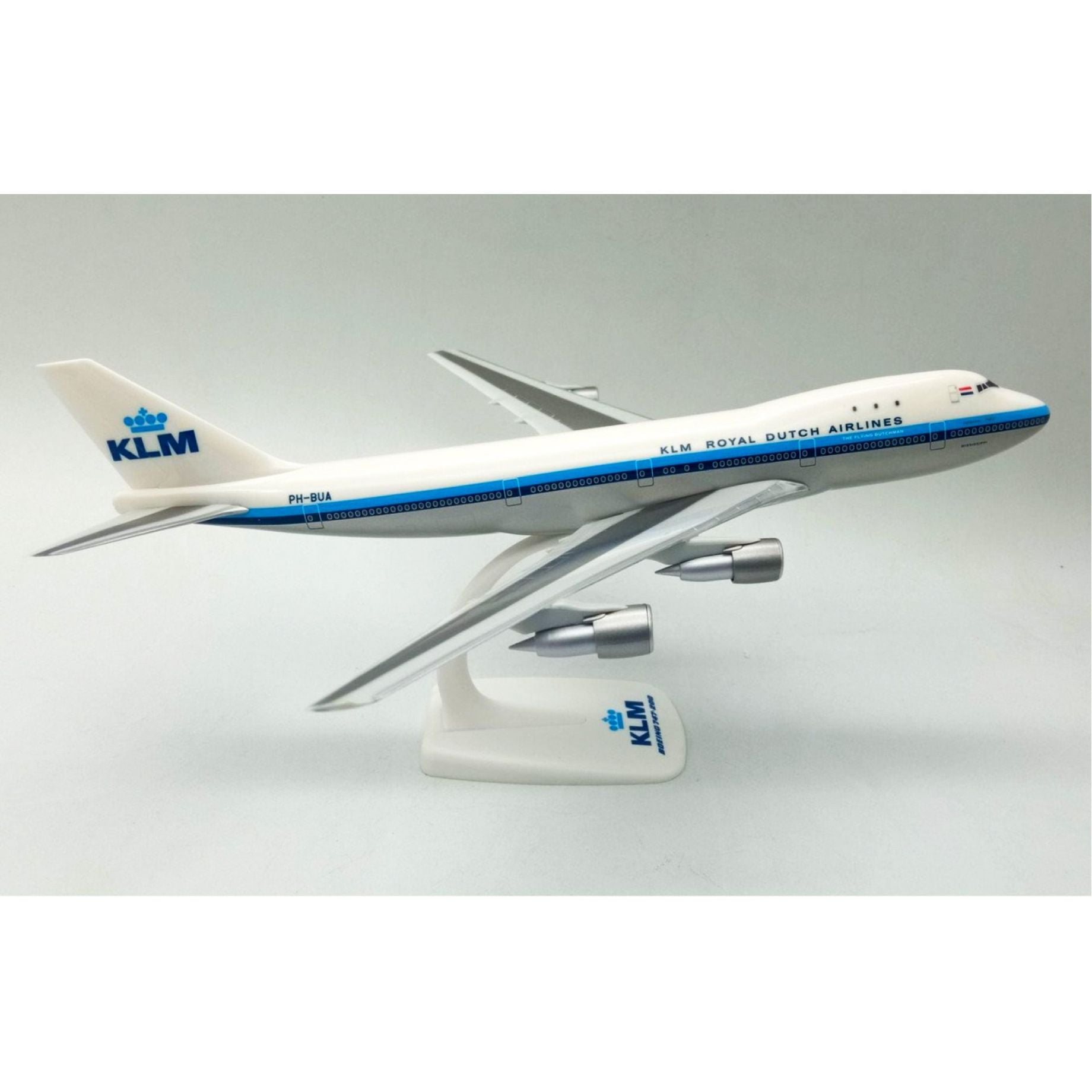 PPC KLM Boeing 747-200 1st Livery Plastic Model - Scale 1:250