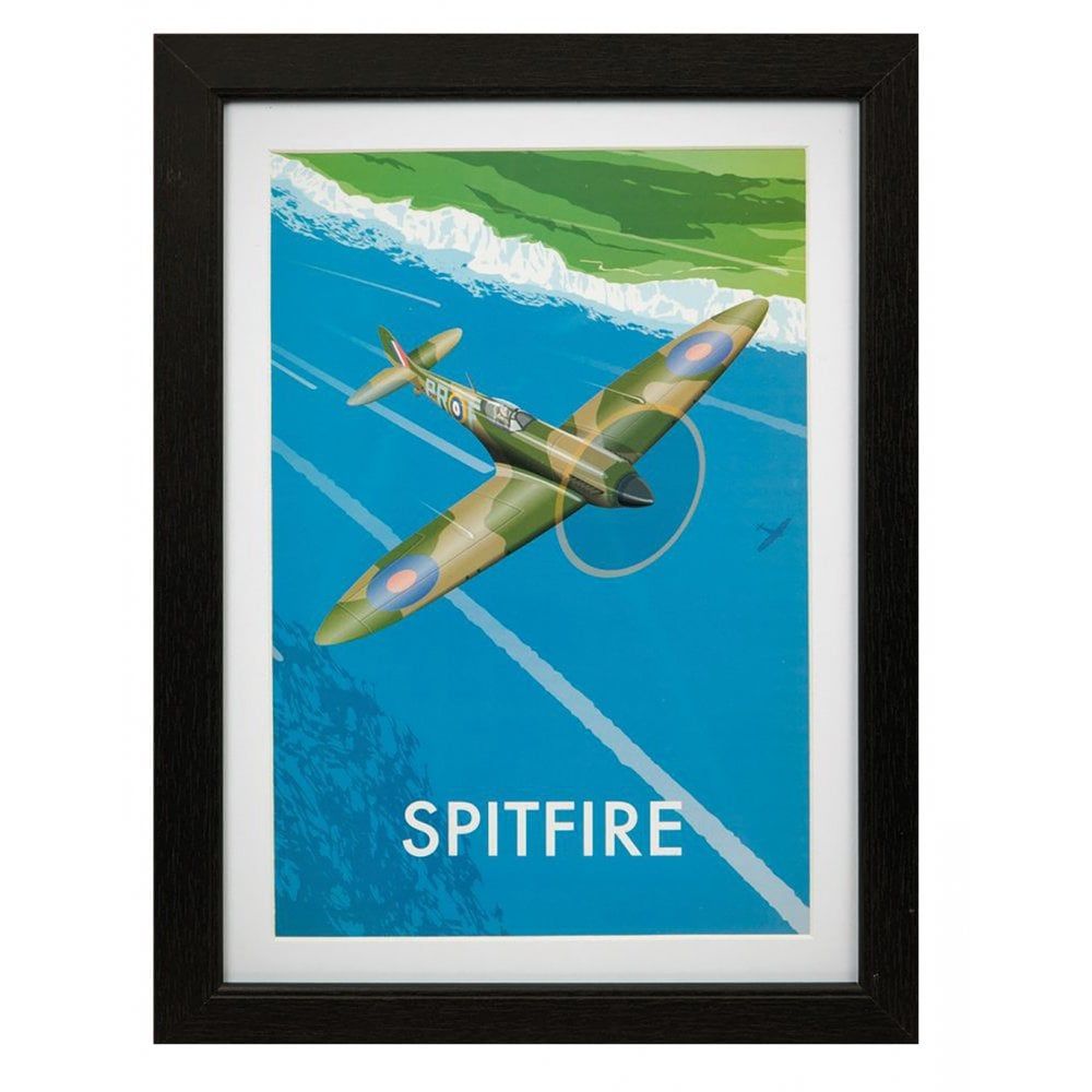 Spitfire Military Heritage Framed Print