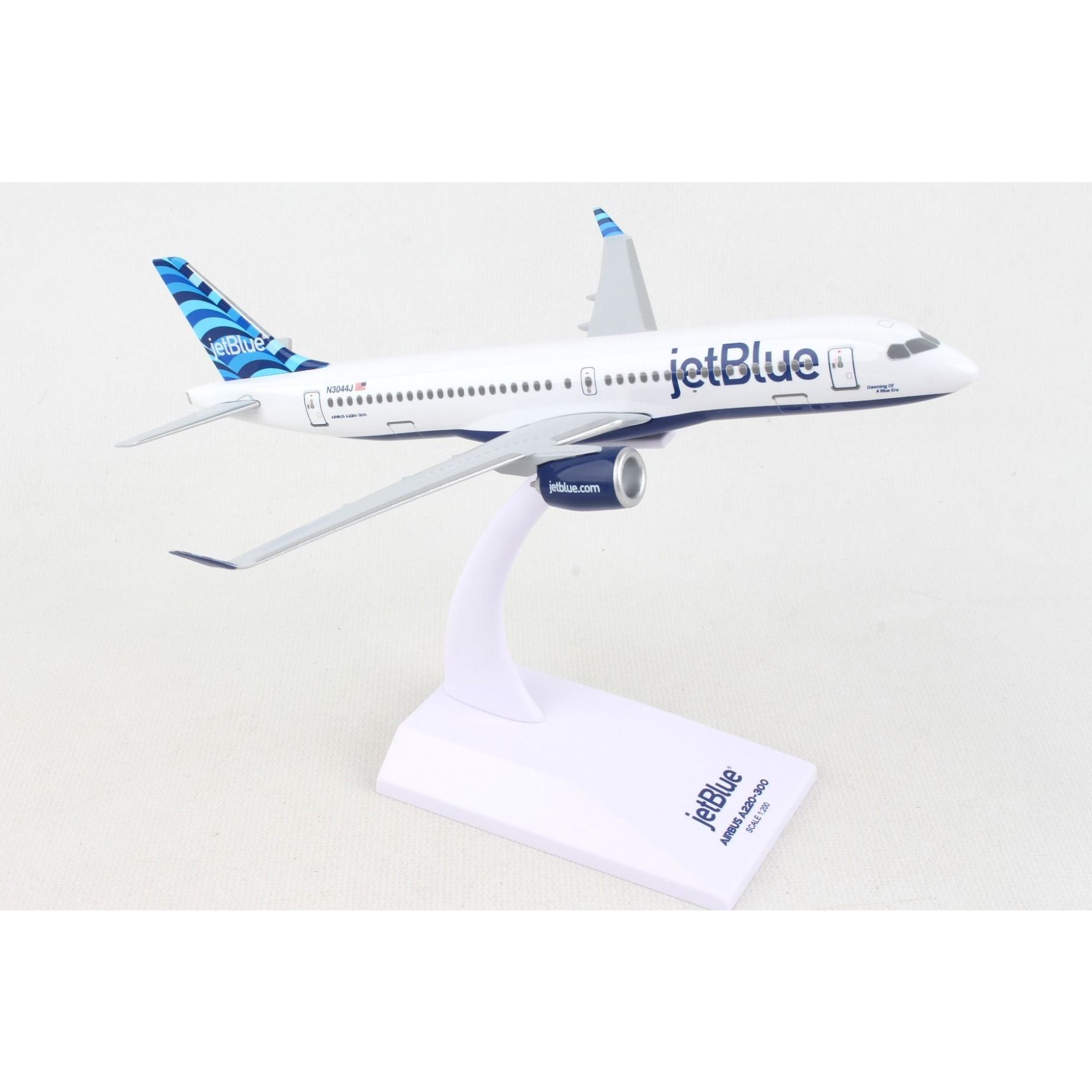 Skymarks Jetblue A220-300 Plastic Model in Dawning of a Blue Era livery ...